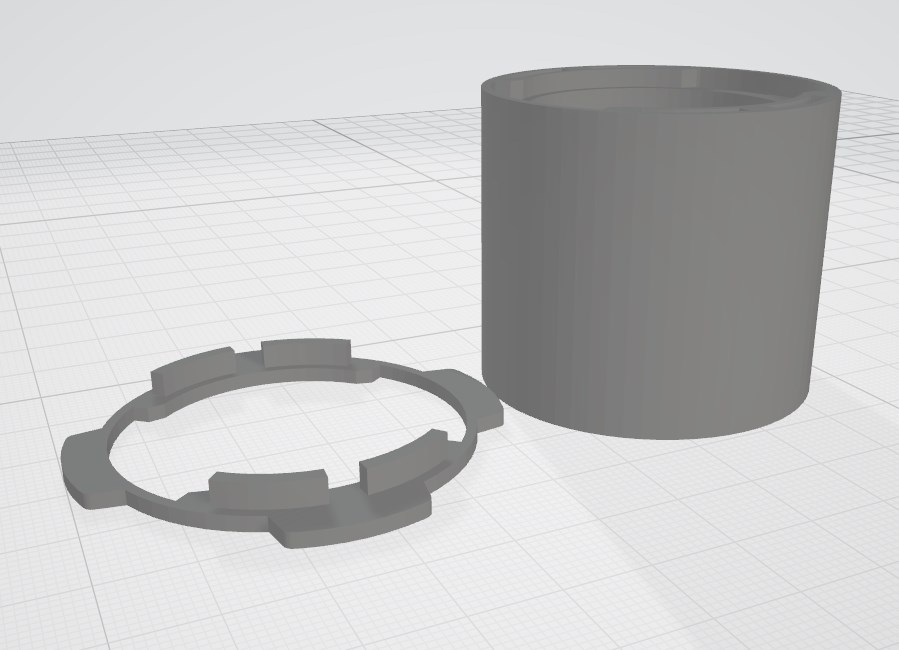 Flashforge Creator Pro 2 spool holder adapter by Gigi | Download free ...