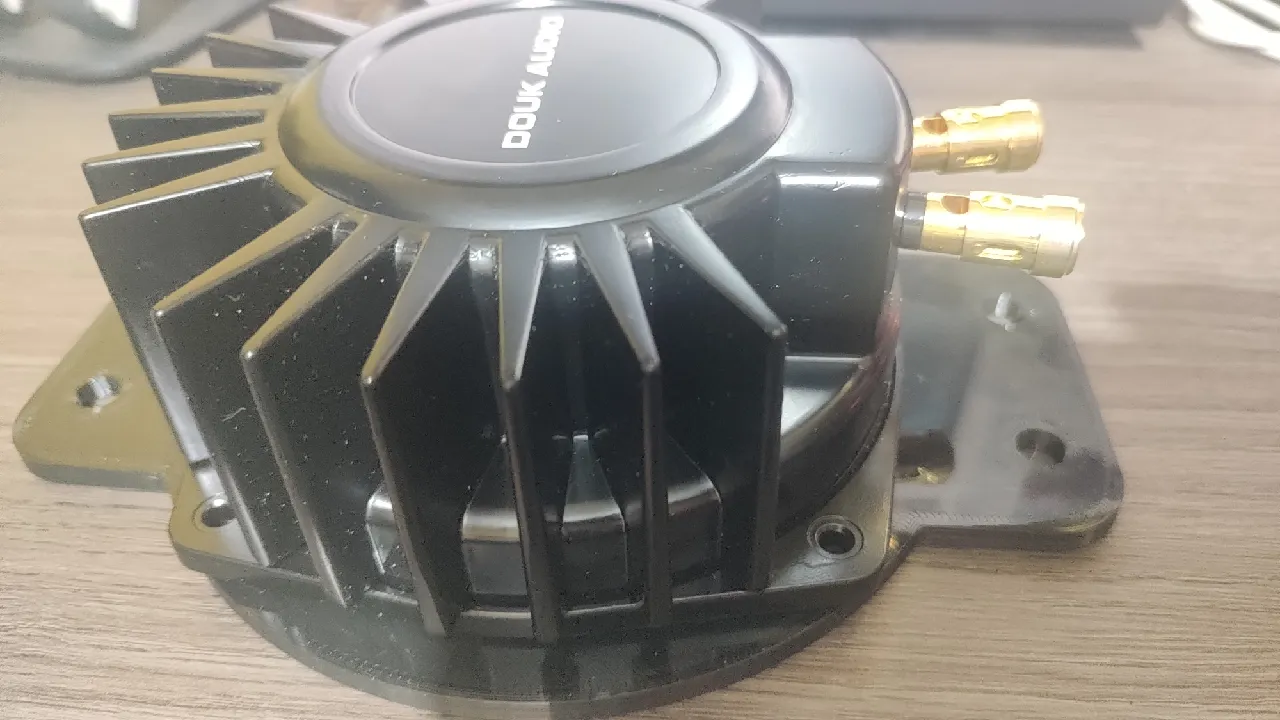 bass shaker mount for Douk Audio by GuShelter | Download free STL model ...