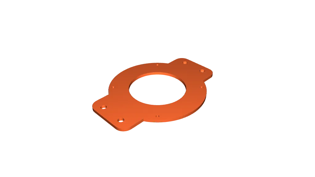 bass shaker mount for Douk Audio by GuShelter | Download free STL model ...