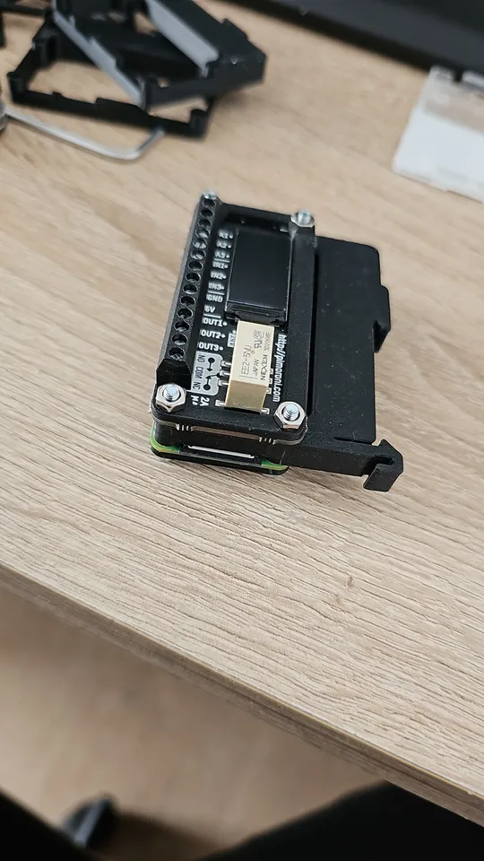 Pimoroni Automation Hat Mini Case for Pi Zero - DIN Rail by Jul Str ...
