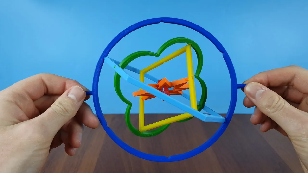 Gyro Fidget Toy by IB3D | Download free STL model | Printables.com