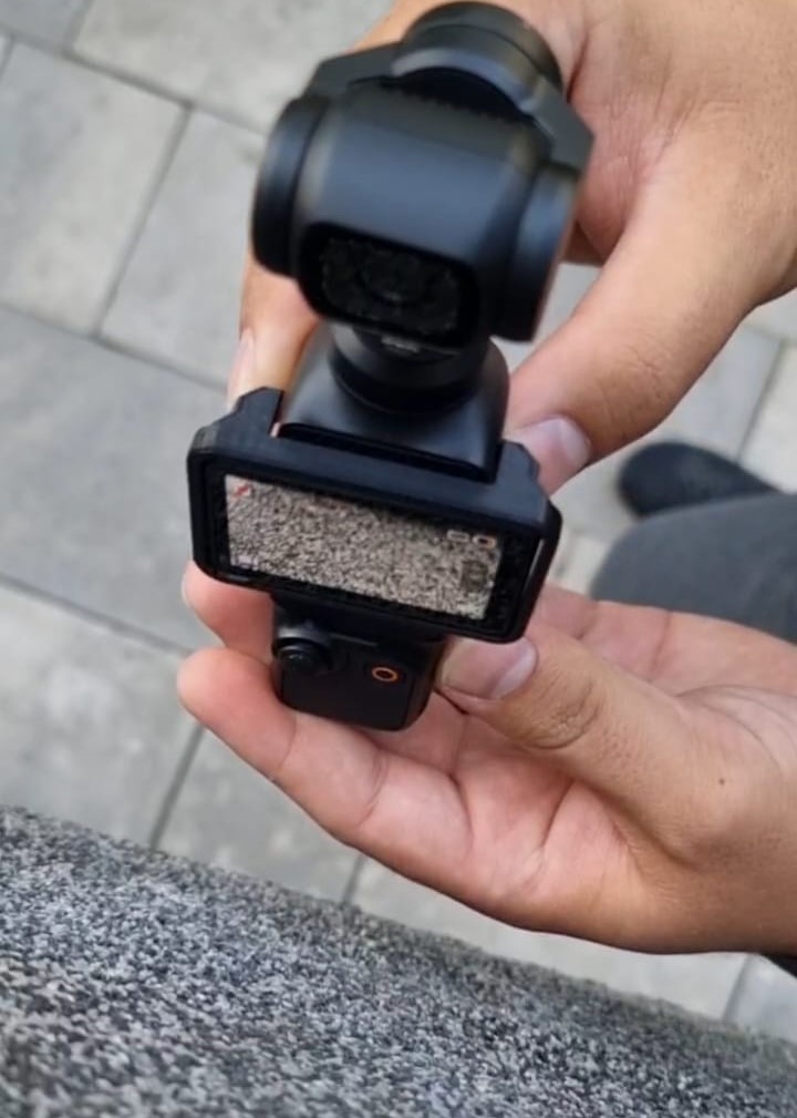 DJI OSMO Pocket 3 Screen Fix Frame by Dr. Failov | Download free STL ...