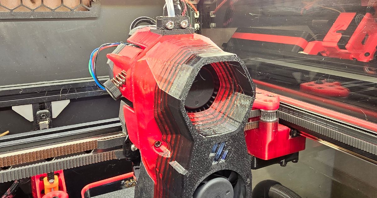 Voron Stealthburner 4020 Fan Mod by Axel | Download free STL model ...