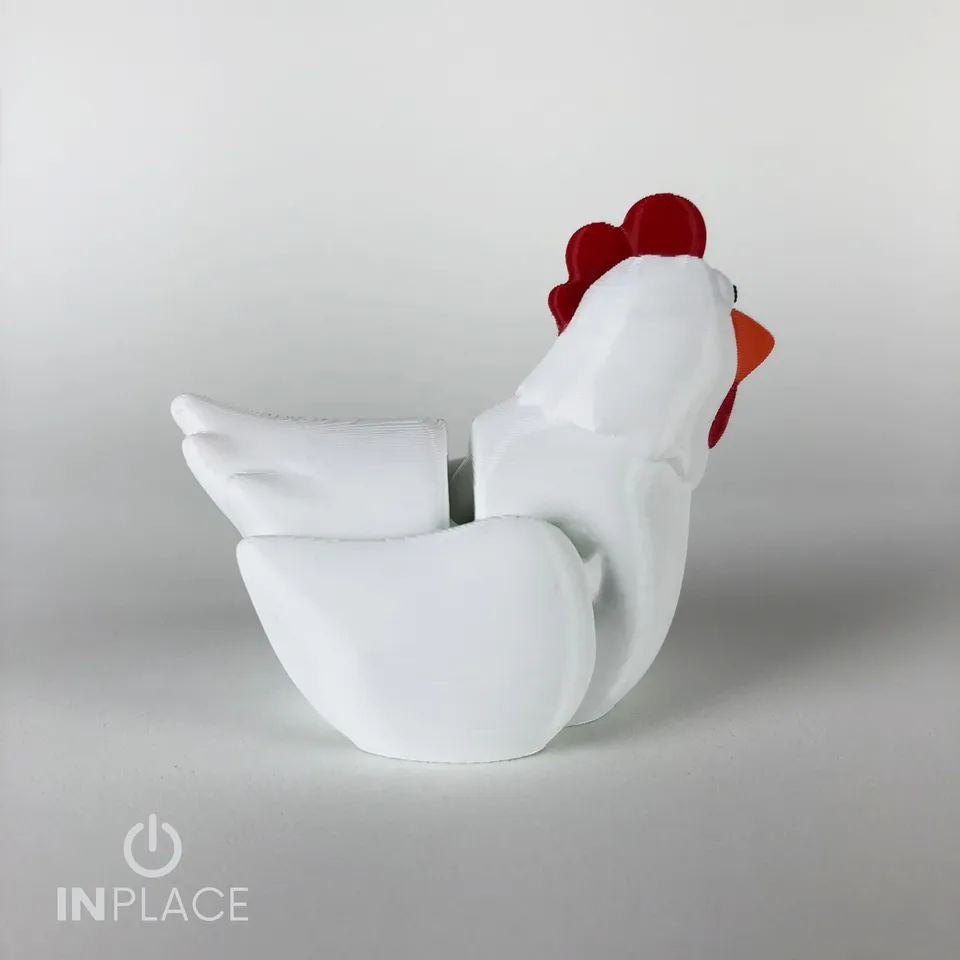 Cute Chicken Articulated by inplace | Download free STL model ...