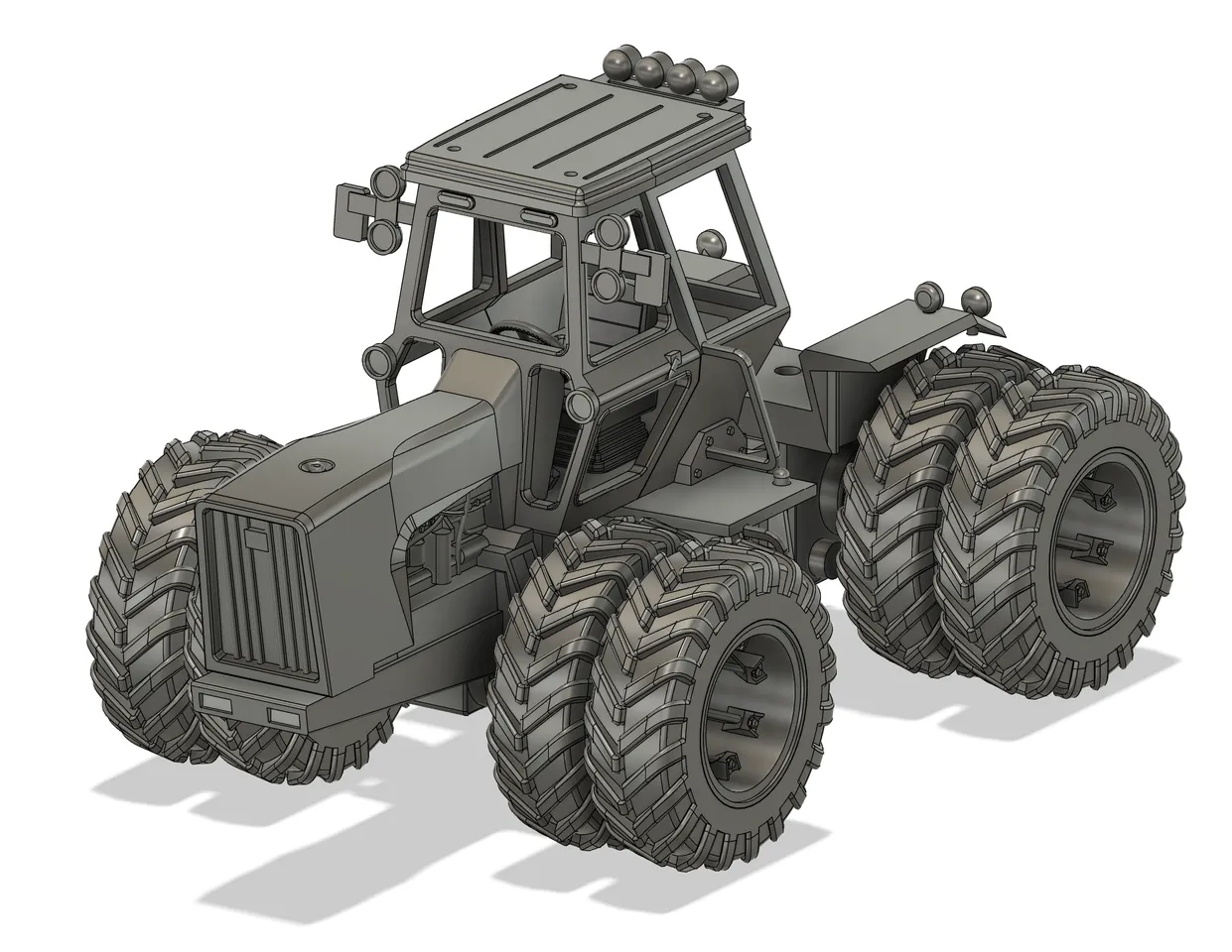 Allis-Chalmers 7580 4WD - 1:16th Scale by Starstreak Designs | Download ...