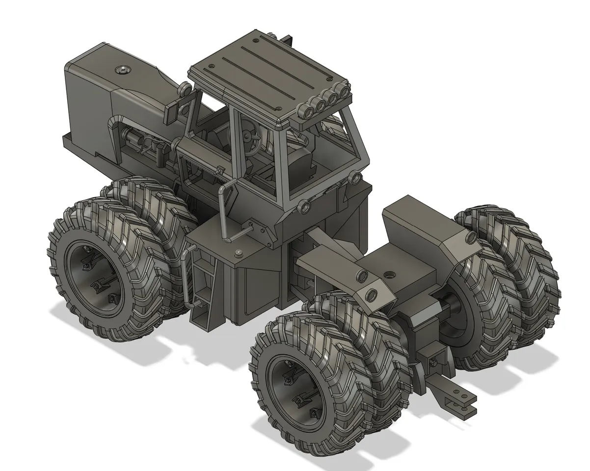 Allis-Chalmers 7580 4WD - 1:16th Scale by Starstreak Designs | Download ...