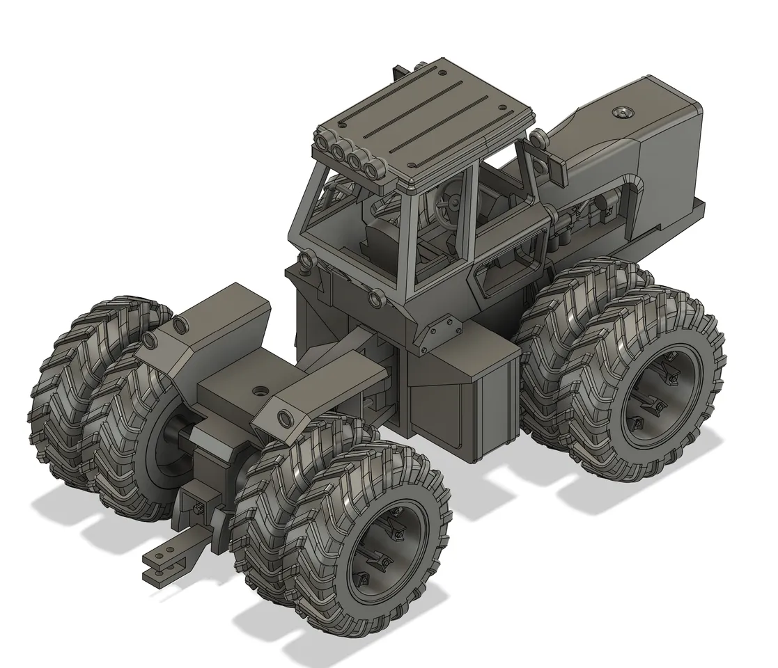 Allis-Chalmers 7580 4WD - 1:16th Scale by Starstreak Designs | Download ...