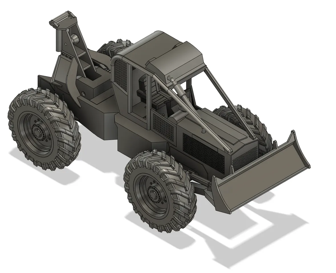 Timberjack 240A - 1:16th Scale by Starstreak Designs | Download free ...