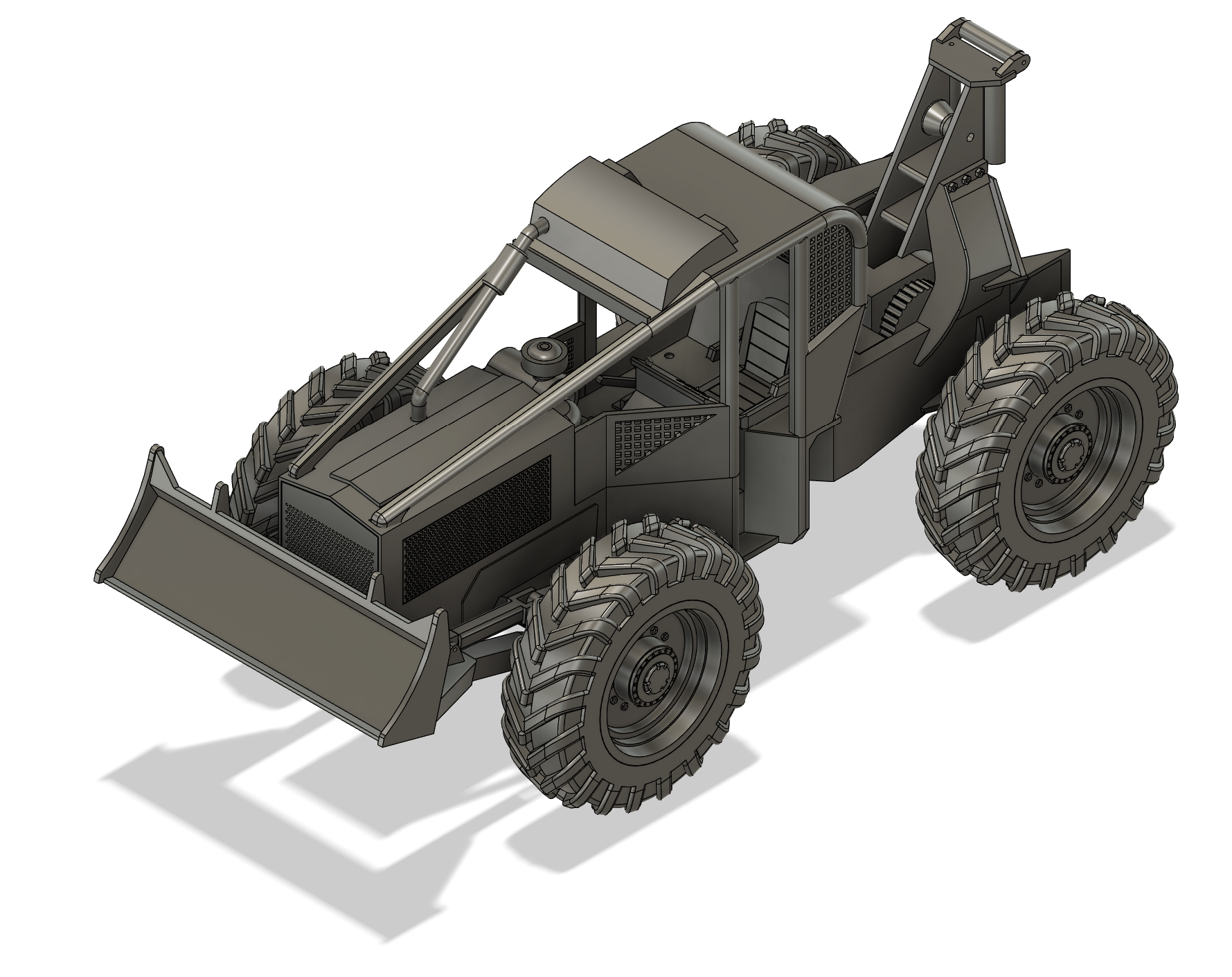 Timberjack 240A - 1:16th Scale by Starstreak Designs | Download free ...