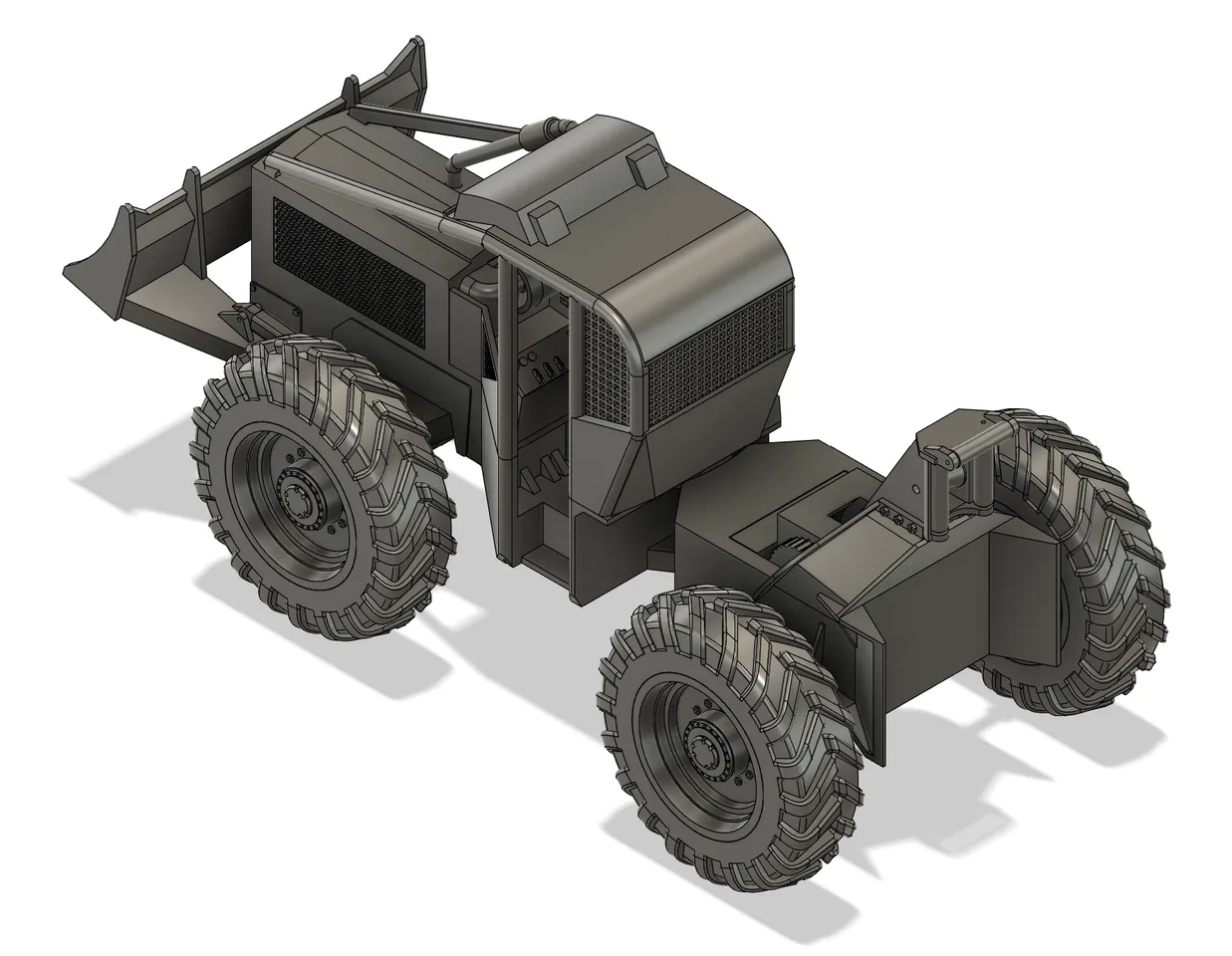 Timberjack 240A - 1:16th Scale by Starstreak Designs | Download free ...