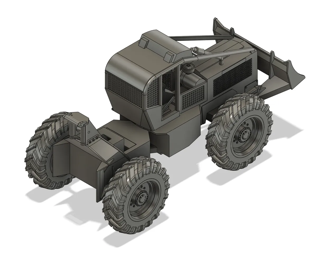 Timberjack 240A - 1:16th Scale by Starstreak Designs | Download free ...