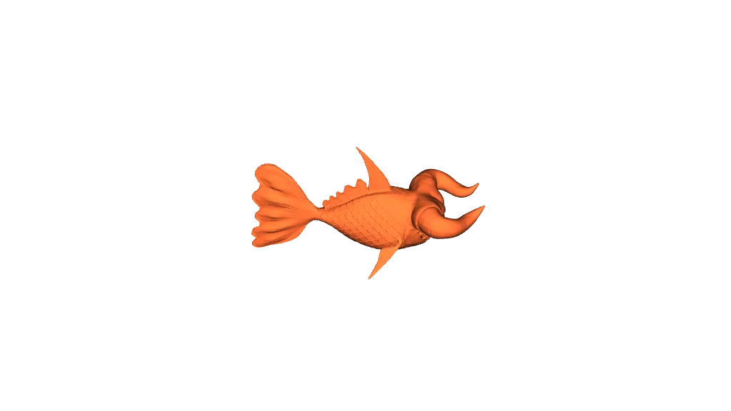 Fighting Fish : One Piece by Peter Farell | Download free STL model ...