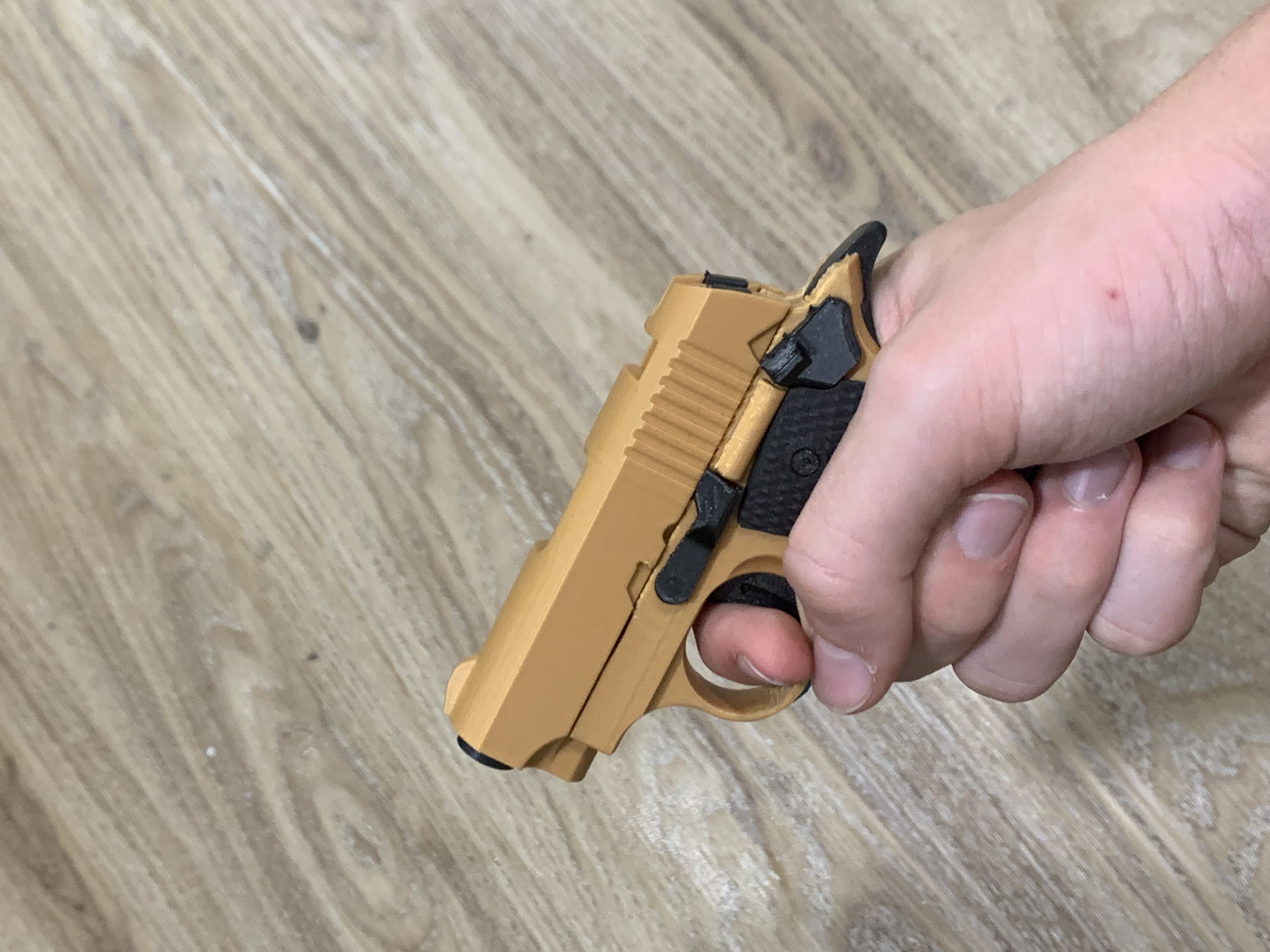 Mini M1911 figet gun by Tech Solutions 3D by Tech Solutions 3D ...