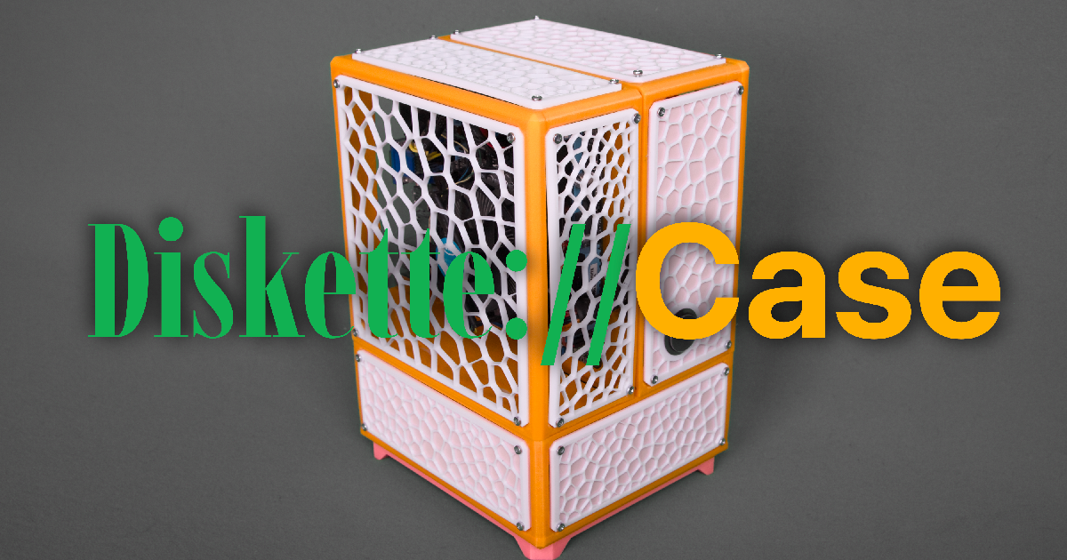 Diskette Case - Modular Open Source NAS Chassis von DisketteDesigns ...