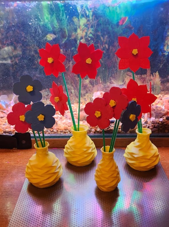 Florero (Flower Vase) by Tata Cano | Download free STL model ...