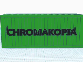 Chromakopia Shipping Container by jules henderson | Download free STL ...