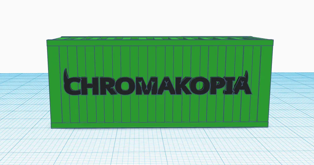 Chromakopia Shipping Container by jules henderson | Download free STL ...