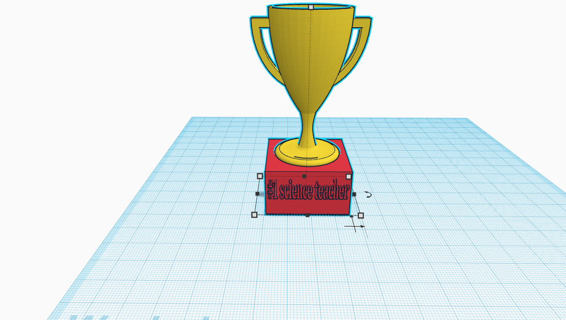 a trophy for your #1 favorite science teacher by Maricruz Rebollar ...
