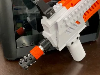 Extended Aeon Pro Front barrel with nut. by Walker | Download free STL ...