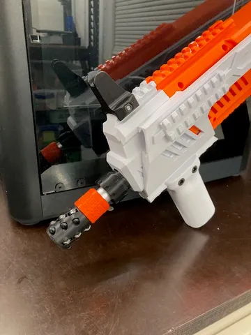 Extended Aeon Pro Front barrel with nut. by Walker | Download free STL ...