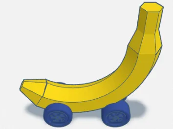 Banana Car by Baseball_Kid32 | Download free STL model | Printables.com