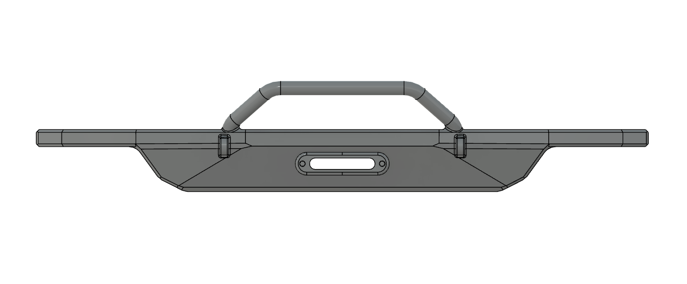 Element RC Utron - front bumper by The WOOXer | Download free STL model ...