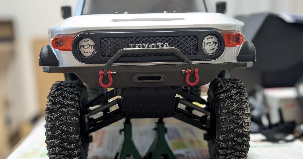 Element RC Utron - front bumper by The WOOXer | Download free STL model ...