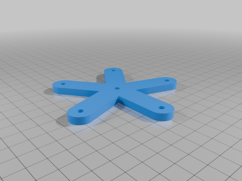 Snow Flake Shaped Gear Fidget Toy by SPEKERDUDE | Download free STL ...