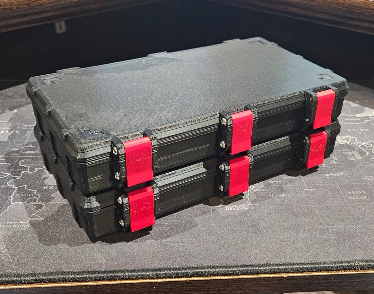 Super Customizable Rugged Box in OpenSCAD by Iceman | Download free STL ...