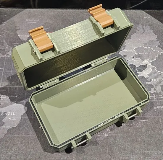 Super Customizable Rugged Box in OpenSCAD by Iceman | Download free STL ...