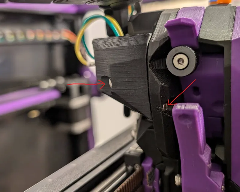 Voron Trident Horizontal Umbilical Chain for Stealthburner/CW2 by ...