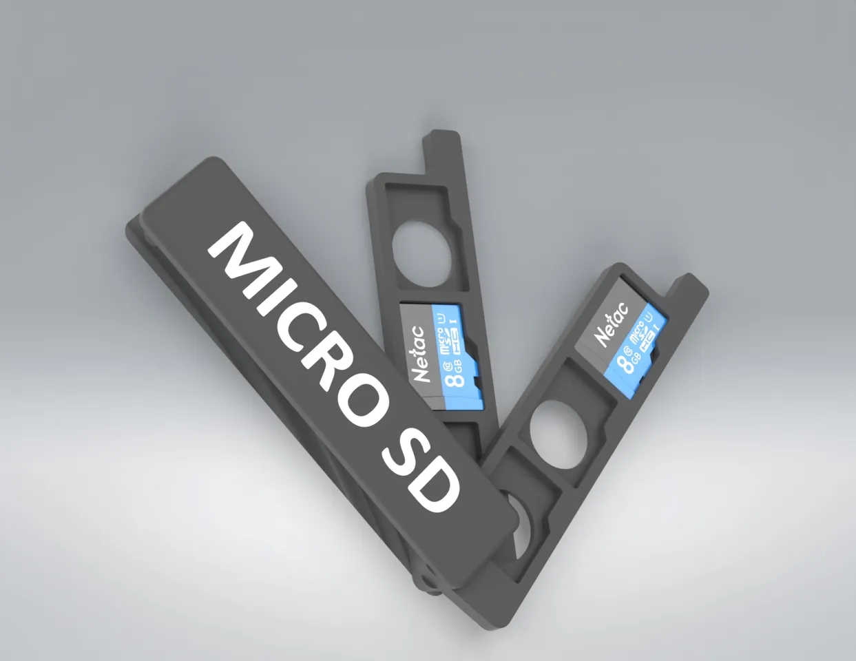 Micro sd card holder by Kaspar Zemitis | Download free STL model ...