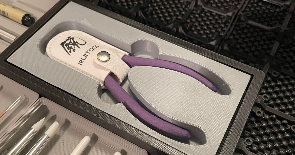 Gridfinity Hobby Nipper Case by QuailValley | Download free STL model | Printables.com