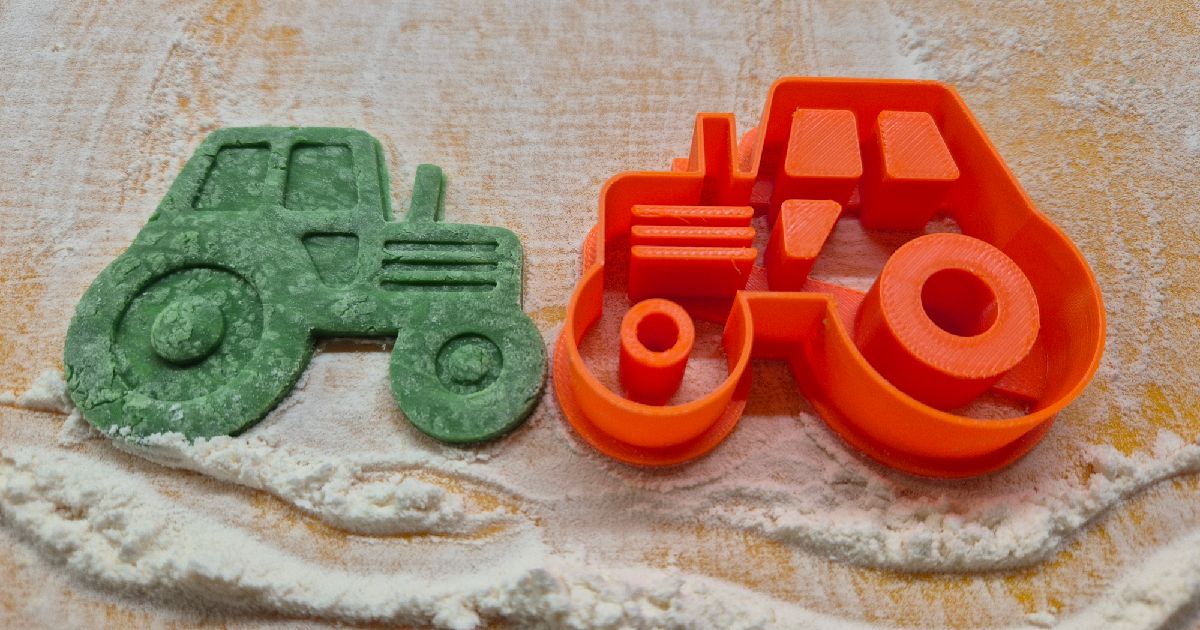 Tractor Cookie Cutters by Hrdzo_PP | Download free STL model ...
