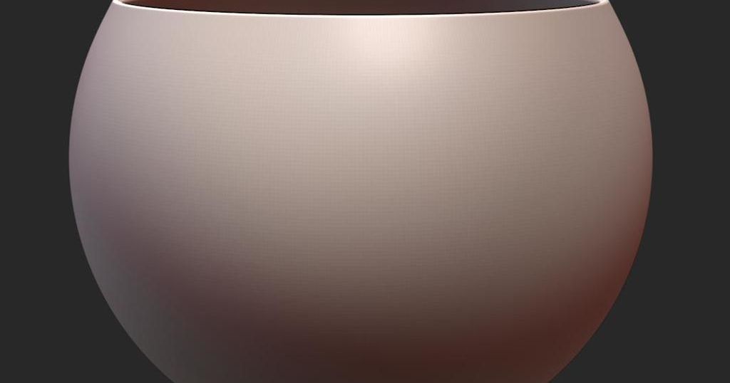 Full Size Fish Bowl Aquarium for Pet Fish MineeForm FDM 3D Print STL ...