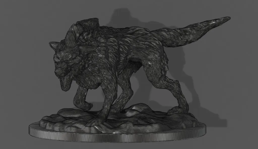 Warg Wolf by 3DPau | Download free STL model | Printables.com
