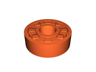 fully functional ball bearing by 3DPau | Download free STL model | Printables.com