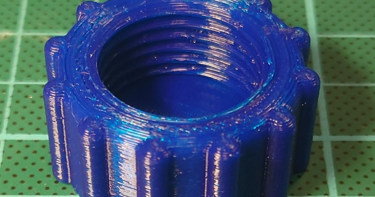 G1/2" End cap by Norberg | Download free STL model | Printables.com