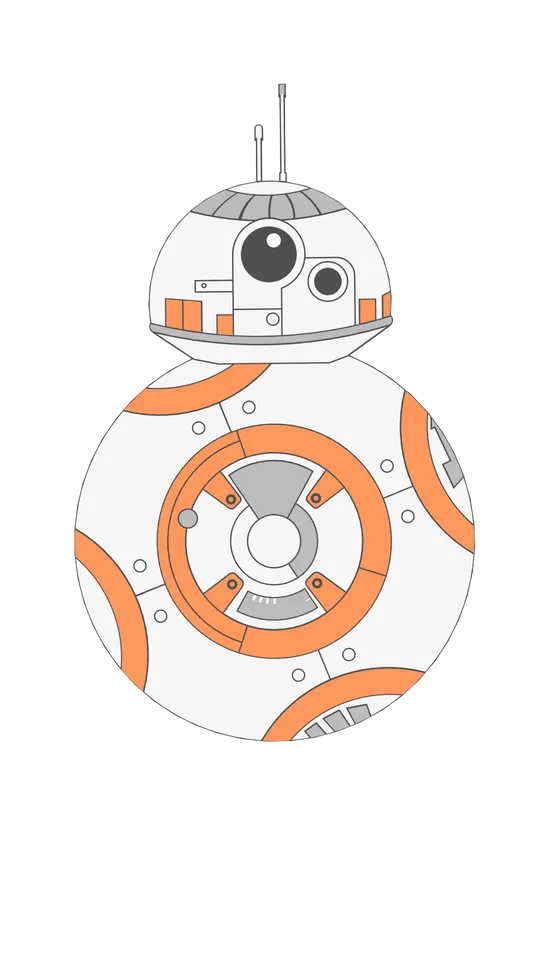 BB8 2D art by Bull3t | Download free STL model | Printables.com