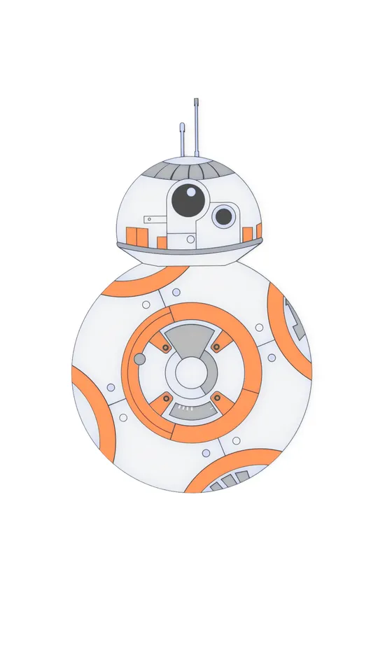 BB8 2D art by Bull3t | Download free STL model | Printables.com