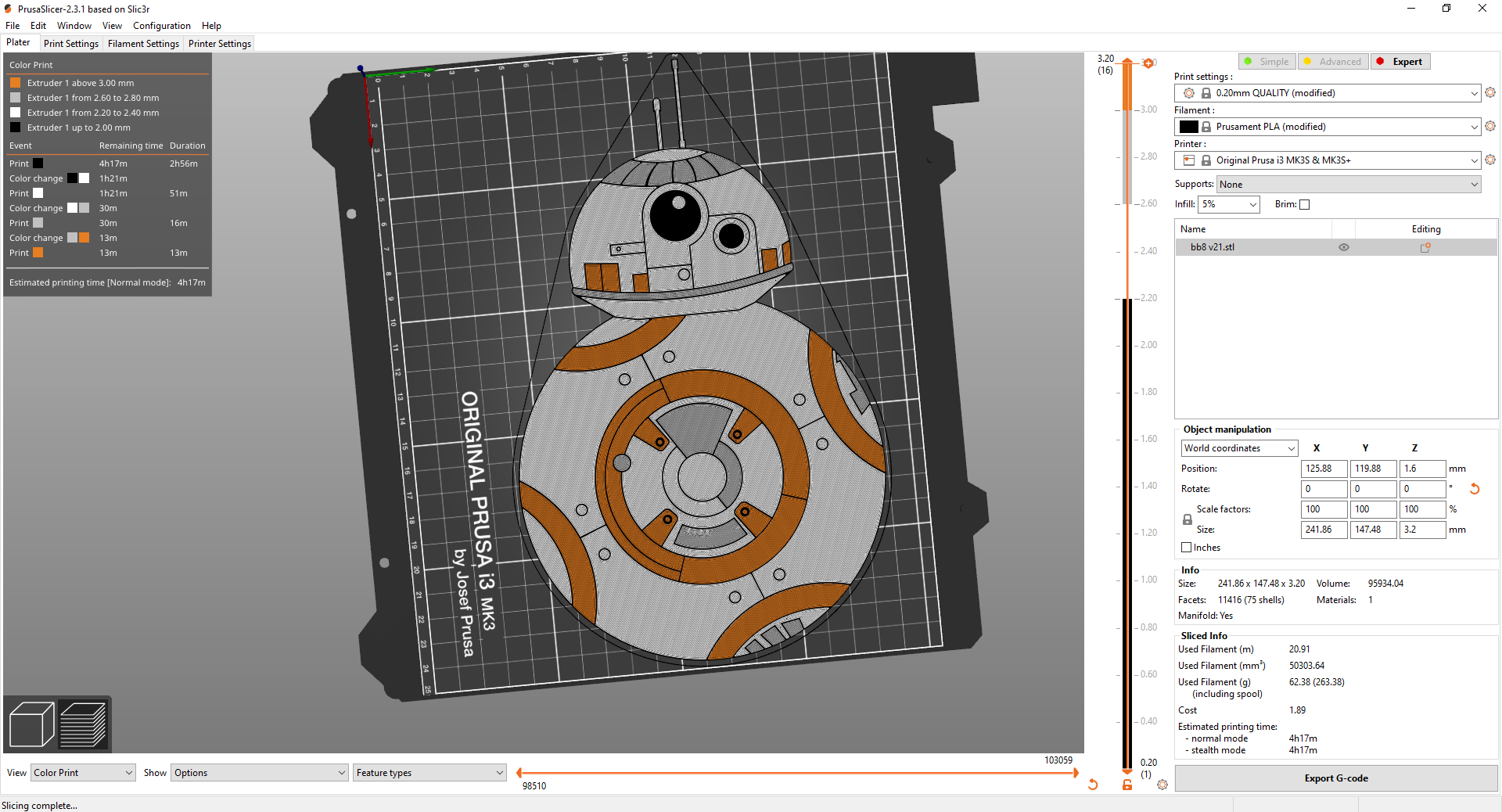 BB8 2D art by Bull3t | Download free STL model | Printables.com