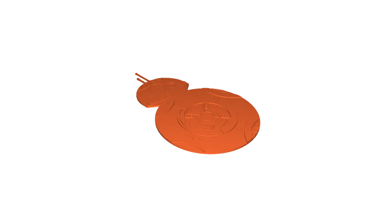 BB8 2D art by Bull3t | Download free STL model | Printables.com