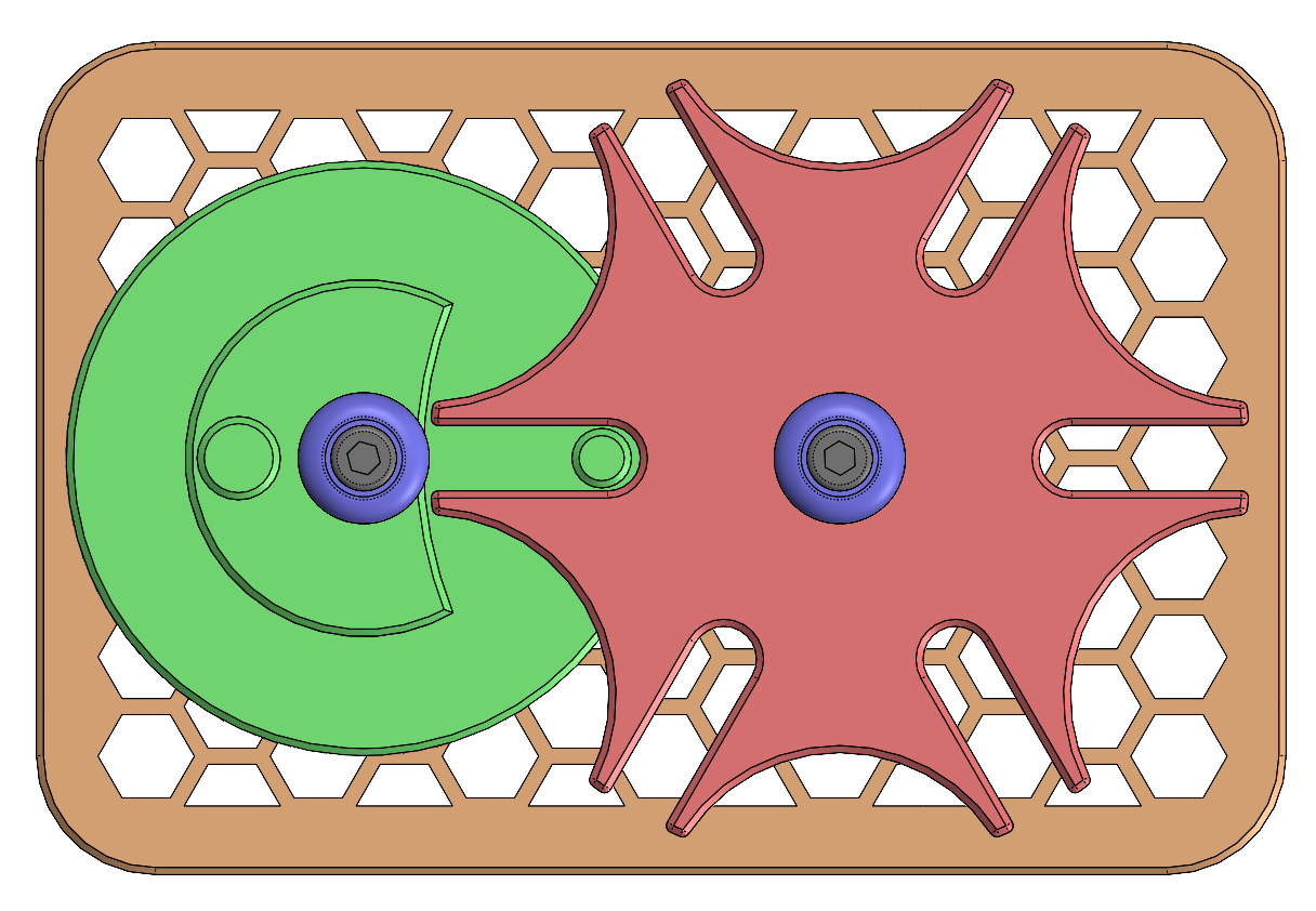 Geneva drive by whlpr | Download free STL model | Printables.com
