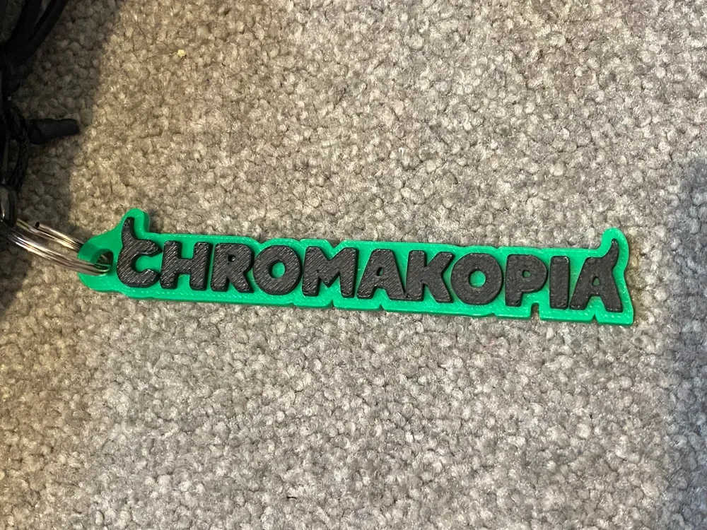 Chromakopia Keychain by seb.B | Download free STL model | Printables.com