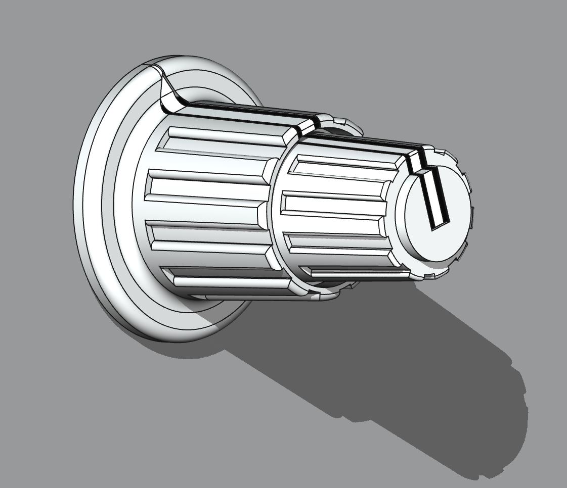 A320 MIP Lighting Panel ND Brightness Knob par Mark Ayton [MANTOGA ...
