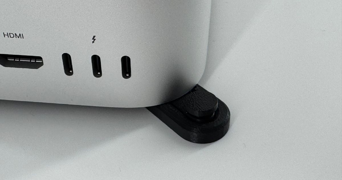 Mac mini M4 Power Button by GreaseMonkey | Download free STL model ...