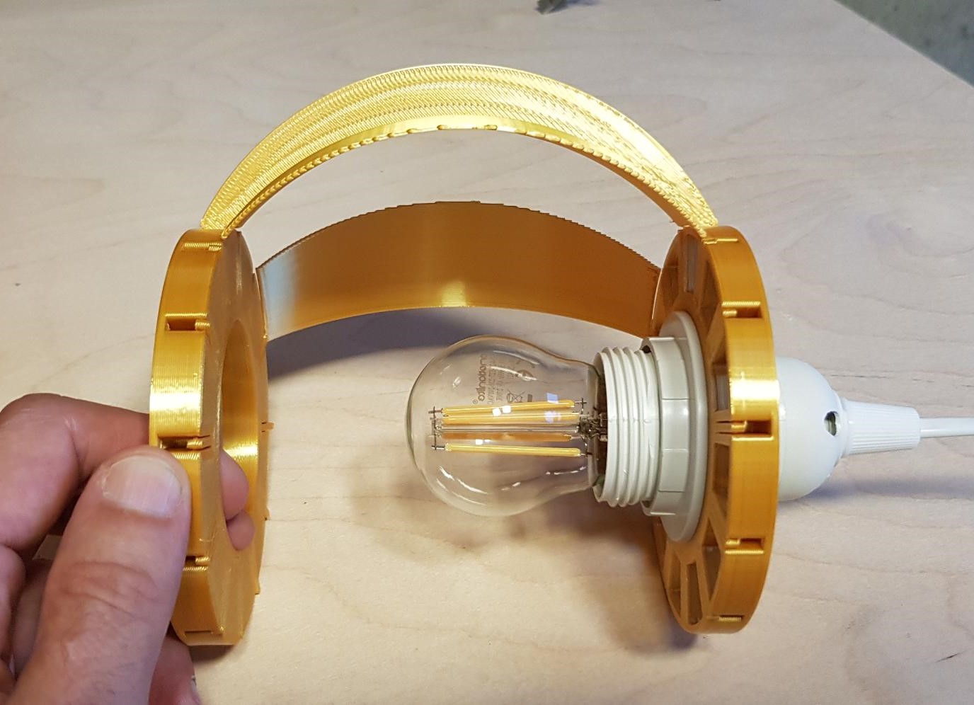 lumella #1 | Retro Satellite Lamp | snap fit by transformat | Download ...