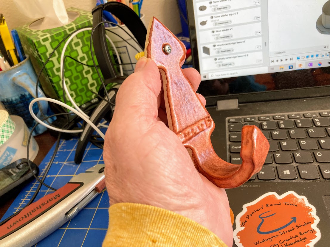 POTTERY CUTTER TOOL...ARROW HOOK by Freddie's DDDprints | Download free ...