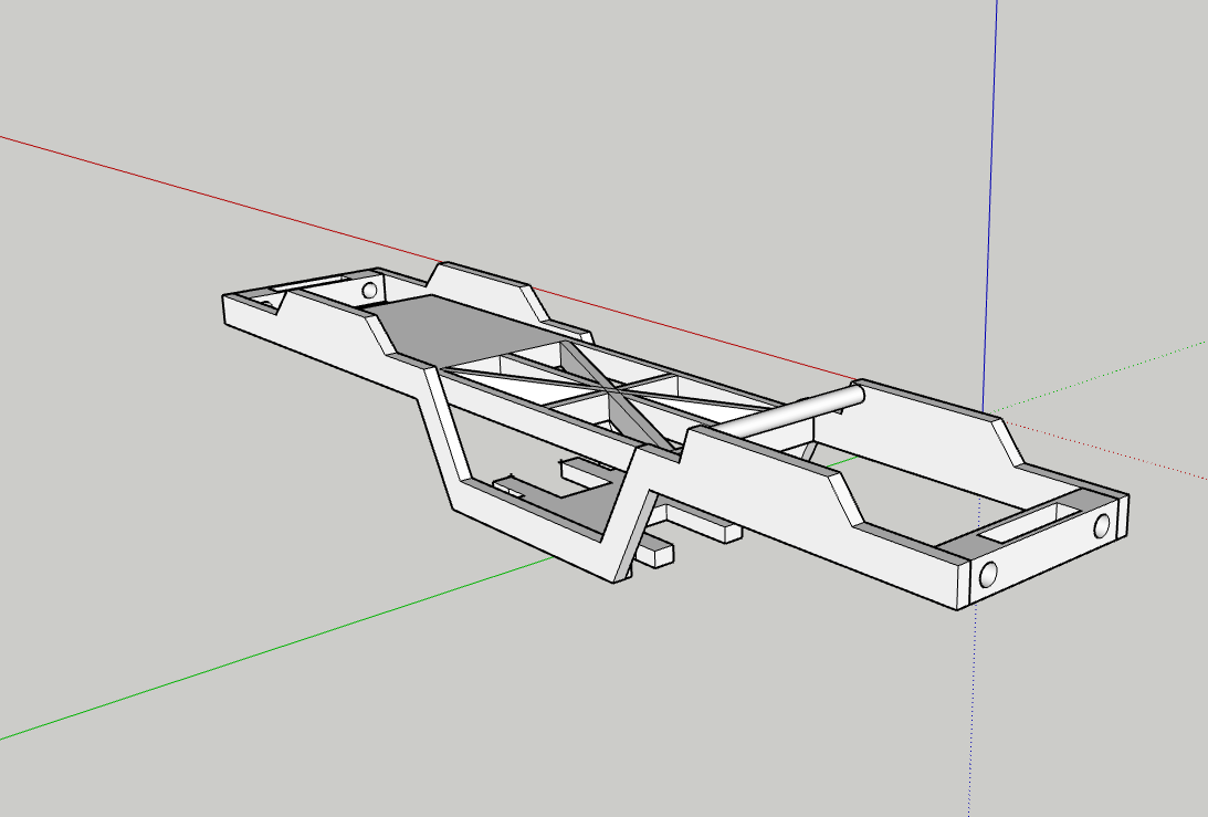 Scx24 LCG frame pieces to complete the chassis von MRC (Micro ...