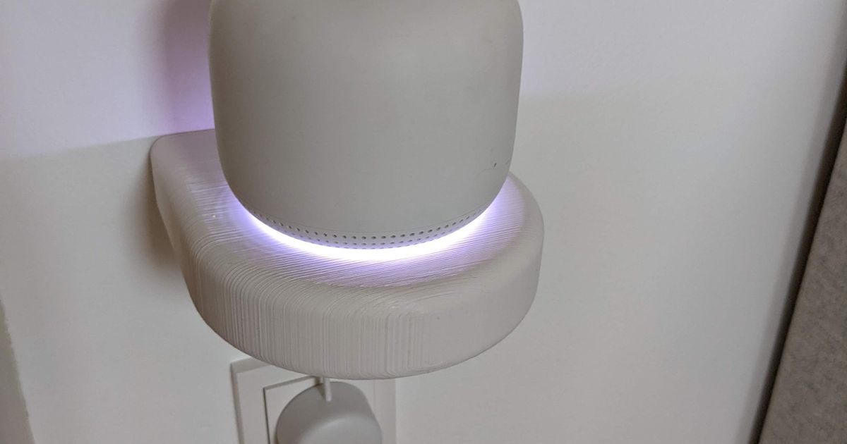 Google Nest Wifi access point wall stand by ImINaBAR | Download free ...